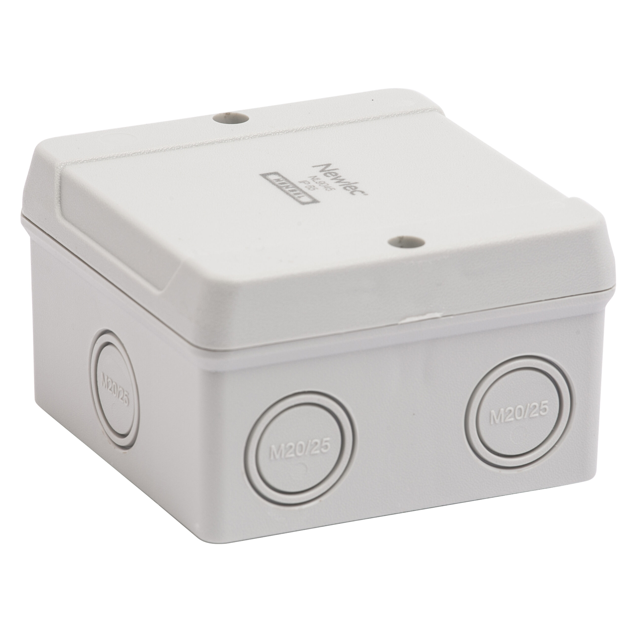Newlec 5-Pole Moulded Junction Box 25mm Knockouts Terminal Block IP65 ... Newlec 5-Pole Moulded Junction Box 25mm Knockouts Terminal Block IP65 ...