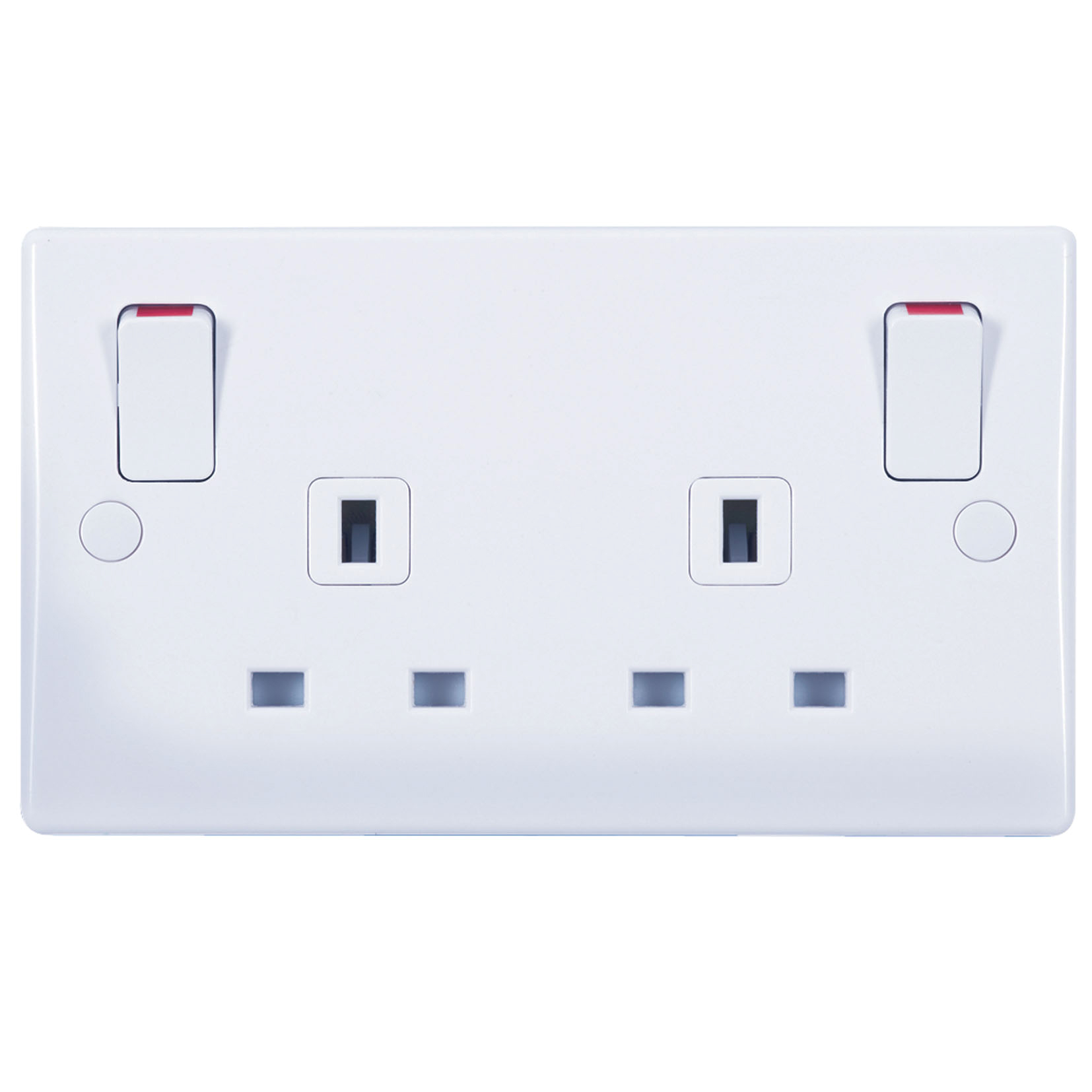 Schneider_Electric Ultimate Switched Socket Slimline 2-Gang 2-Pole 13A ... Schneider_Electric Ultimate Switched Socket Slimline 2-Gang 2-Pole 13A ...